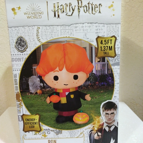 Warner Bros. | Holiday | Harry Potter Airblown Inflatable Ron Weasley ...